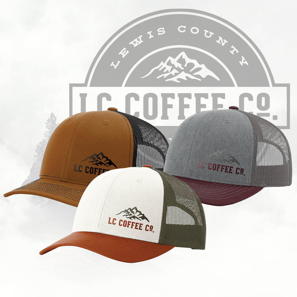 LC 2023 Richardson Snapback Trucker Hat - Lewis County Coffee Company